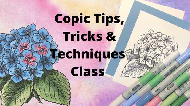 Copic Tips, Tricks and Techniques Class - Artsy Island Girl