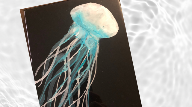 Jellyfish Alcohol Ink & Resin Class - Artsy Island Girl