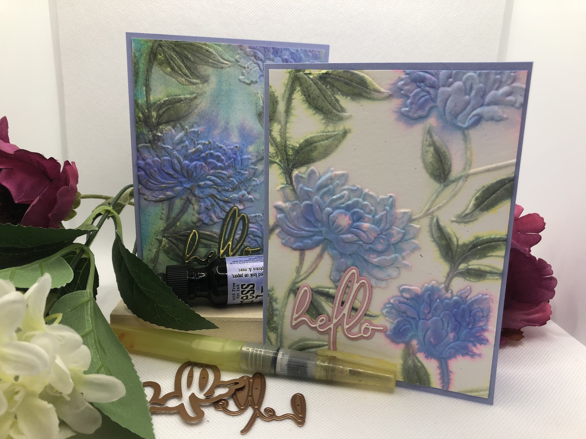 Watercolour Bleed Technique - Artsy Island Girl