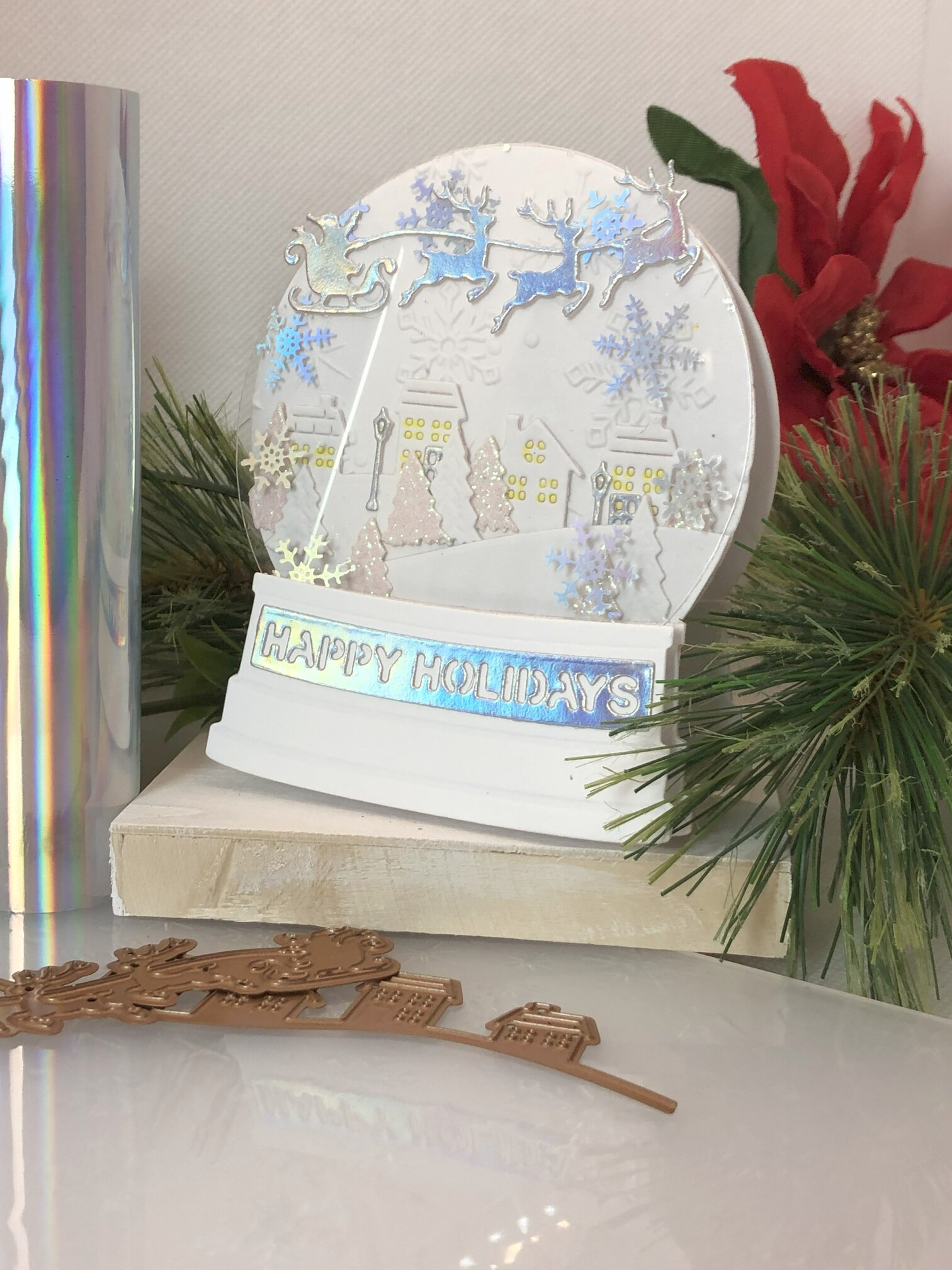 How to Create Unique Card Bases - Artsy Island Girl