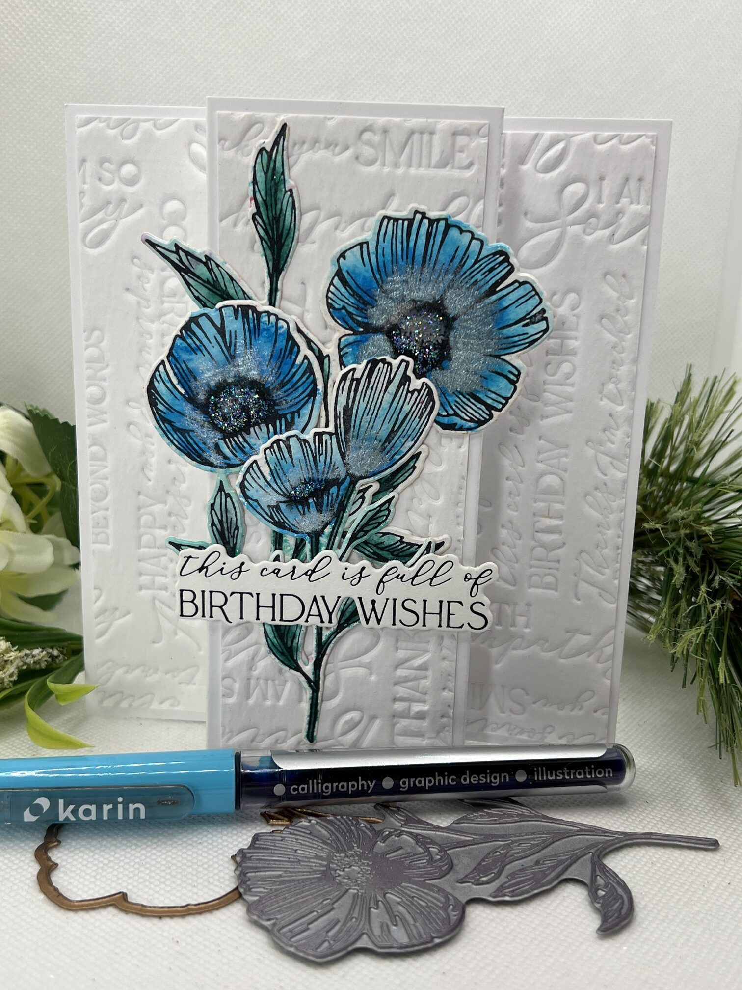 How to Create Dimension with Press Plates - Artsy Island Girl